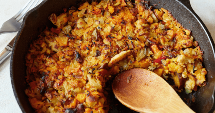 Roasted vegetable hash | Second Nature Guides